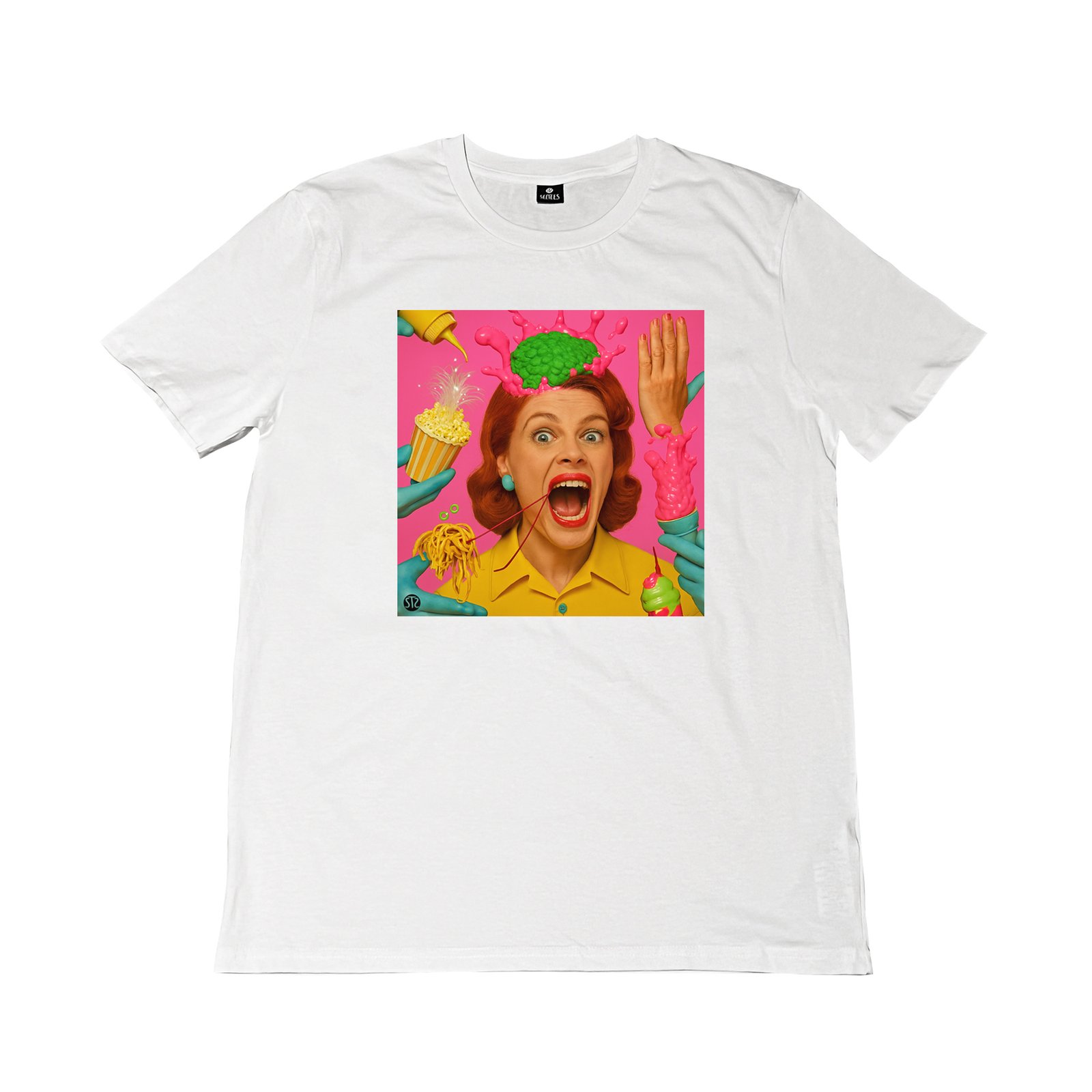 Gone Crazy | T-shirt capsule Psycho volti deformi e distorte